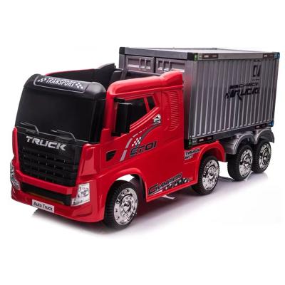 China 12V 7AH Battery Powered Kids Ride On Truck with Music MP3 USB LED Lights for Ages 2-8 for sale