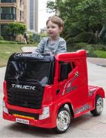 China 12V 7AH Battery Powered Kids Ride On Truck with Music MP3 USB LED Lights for Ages 2-8 for sale