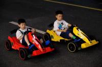 China PP Material Children's 12V Electric Ride On Kart Car with Double-Drive Drift Function for sale