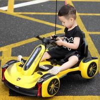 China 12V Ride On Electric Go-Kart Car for Kids with Mobile Phone Remote Control 12V7AH Battery for sale