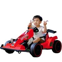 China 12V Ride On Electric Go-Kart Car for Kids with Mobile Phone Remote Control 12V7AH Battery for sale