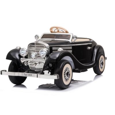 China 12V Vintage Electric Toy Ride On Car with Remote Control for Kids 2-6 Years 138x59x57cm for sale