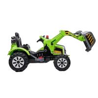 China 6V7AH Battery Ride On Excavator Digger Scooper Toy for Kids Outdoor Fun 148cm for sale