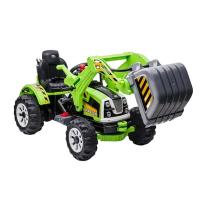 China 6V7AH Battery Ride On Excavator Digger Scooper Toy for Kids Outdoor Fun 148cm for sale