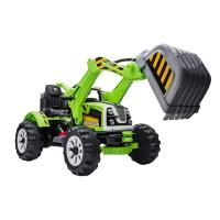 China 6V7AH Battery Ride On Excavator Digger Scooper Toy for Kids Outdoor Fun 148cm for sale