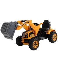 China 6V 12V Battery Powered Ride On Digger Truck for Kids Remote Control Electric Car 141cm for sale