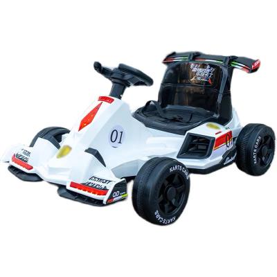 China Electric Go Kart Ride On Toy Car for Kids 3-8 Years 6V 12V Battery Early Education for sale