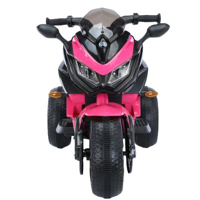 China Battery Powered Dual-Drive Electric Ride On Motorcycle for Kids 3-8 Years 115cm for sale
