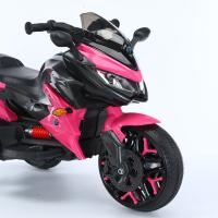 China Battery Powered Dual-Drive Electric Ride On Motorcycle for Kids 3-8 Years 115cm for sale