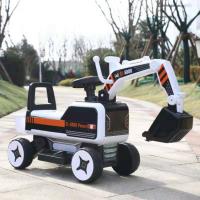 China 6V Battery Ride On Toy Electric Car Excavator for 3-7 Years Old Children 97x33x56 cm for sale
