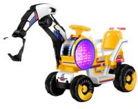 China Kids Electric Ride On Car Battery Powered Sand Excavator Engineering Toy 6V 4 5AH PP Plastic Ages 3 10 for sale