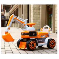 China Kids Electric Ride On Excavator Car 6V Battery Powered Toy for Ages 2-4 Years for sale