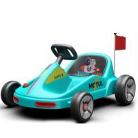 China Kids Electric Ride On Car 6V 4.5Ah Battery Powered with Remote Control and Power Display for sale