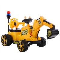 China PP Plastic Children's Electric Excavator Ride On Car 6V Battery Powered for Toddlers for sale