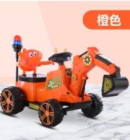 China PP Plastic Children's Electric Excavator Ride On Car 6V Battery Powered for Toddlers for sale