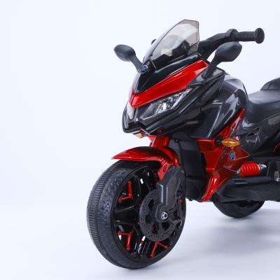 China 12V Kids Ride On Motorcycle with Enlarged Seat Subwoofer Music Lights Electric Car for Ages 2-12 for sale