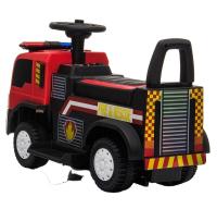 China 20W Motor 6V Battery Powered Electric Fire Truck Ride On Car for Kids 2-7 Years for sale