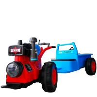 China PP Plastic Ride On Electric Pedal Mini Tractor Car for Children 8-13 Years 12V4.5AH for sale