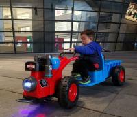 China 12V Electric Kids Ride On Tractor Car with Battery 380 Motor for Ages 2-7 for sale