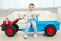 China 12V Electric Kids Ride On Tractor Car with Battery 380 Motor for Ages 2-7 for sale