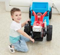 China 12V Electric Kids Ride On Tractor Car with Battery 380 Motor for Ages 2-7 for sale