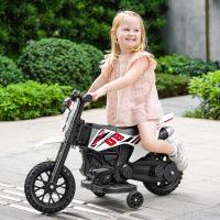 China Kids Electric Ride On Motorcycle 20W Battery Powered Toy Car with Music Lights for Ages 2-7 for sale