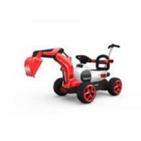 China Children Plastic Electric Excavator Ride On Car 6V380 Motor 6V4.5AH Battery Outdoor Toy for sale