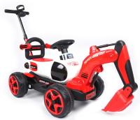 China 6V380 Clutch Motor Electric Ride On Toy Excavator with Digging Arm for Kids 2-7 Years for sale