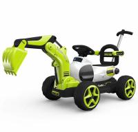 China 6V380 Clutch Motor Electric Ride On Toy Excavator with Digging Arm for Kids 2-7 Years for sale