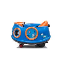 China 6V Baby Electric Ride On Bumper Car with 2.4G Remote Control Rocking Function 25kg Capacity for sale
