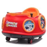 China 6V Battery Powered Ride On Bumper Car for Children Blue 76x65x65cm 25kg Capacity for sale