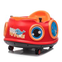 China 6V Battery Powered Ride On Bumper Car for Children Blue 76x65x65cm 25kg Capacity for sale