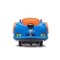 China 6V Battery Powered Ride On Bumper Car for Children Blue 76x65x65cm 25kg Capacity for sale