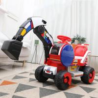 China Children Electric Ride On Excavator Car 6V Battery Powered Engineering Toy for Kids Ages 3-10 for sale