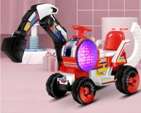 China Unisex Kids Electric Ride On Excavator Toy 6V4.5AH Battery Engineering Car for Ages 3-10 for sale