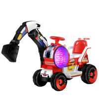 China Unisex Kids Electric Ride On Excavator Toy 6V4.5AH Battery Engineering Car for Ages 3-10 for sale