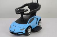 China PP Plastic Blue Rechargeable Baby Vintage Ride On Car 23kg Max Loading 2-6 Years for sale