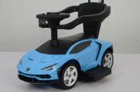 China PP Plastic Blue Rechargeable Baby Vintage Ride On Car 23kg Max Loading 2-6 Years for sale