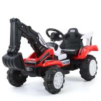 China Kids Electric Tractor Ride On Car 6V Battery Powered with Music Player for Children Ages 5-7 for sale