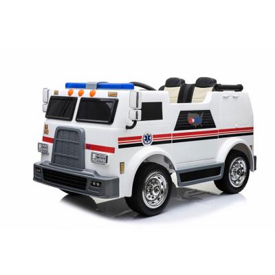 China 12V Battery Operated Ride On Ambulance Toy for Kids 3-8 Years 136x80x73cm for sale