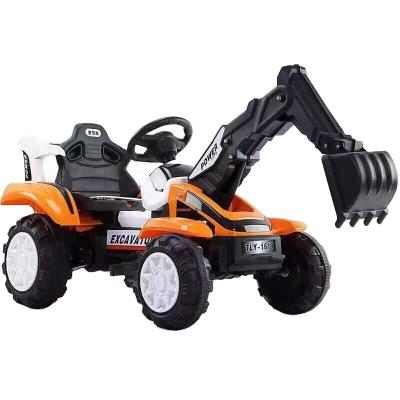 China 6V Electric Ride On Tractor Car for Kids 10KG N.W Ages 2-4 Years with Music and Shock Absorption for sale