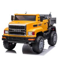 China 12V Electric Ride On Tractor Truck for Kids with Remote Control 4WD 121cm for sale