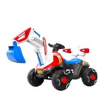 China LED Headlights Dynamic Music Ride On Construction Truck Car for Kids 6V380 Motor 3-8 Years for sale