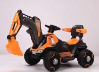 China LED Headlights Dynamic Music Ride On Construction Truck Car for Kids 6V380 Motor 3-8 Years for sale