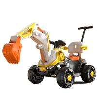 China 2.4G Bluetooth Remote Control 6V Electric Ride On Construction Truck Car for Kids Ages 3-8 for sale