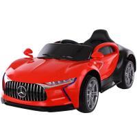 China Battery Powered Electric Ride On Car for Kids 3-8 Years Blue Paint 12V Dual Motor for sale