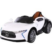 China Battery Powered Electric Ride On Car for Kids 3-8 Years Blue Paint 12V Dual Motor for sale