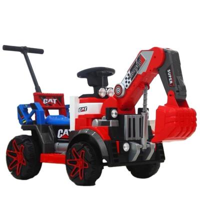 China 6V Electric Ride On Construction Truck Car for Kids with LED Headlights 15kg GW for sale