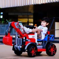 China 6V Electric Ride On Construction Truck Car for Kids with LED Headlights 15kg GW for sale