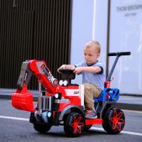 China 6V Electric Ride On Construction Truck Car for Kids with LED Headlights 15kg GW for sale